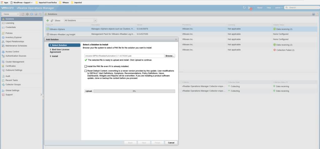 How To Configure Vrealize Automation 7x Management Pack In Vrealize