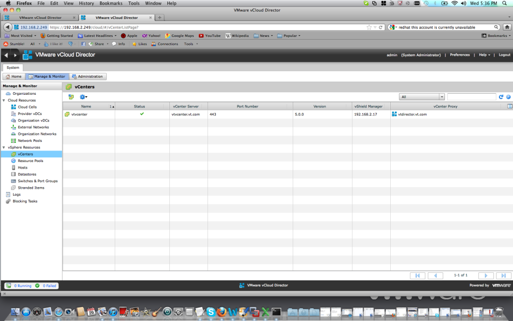 How to Add a Second vCloud Director Cell – Virtualization Team