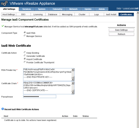 Replacing Certificates in vRealize Automation 7 – Virtualization Team